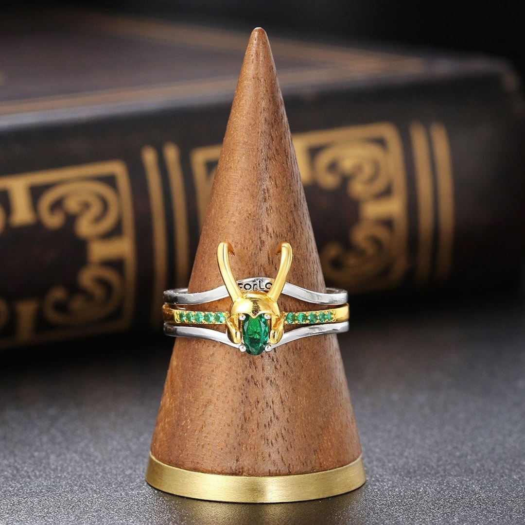 Loki Ring 3in1 Loki Ring Marvel Ring Viking Ring Loki - Etsy