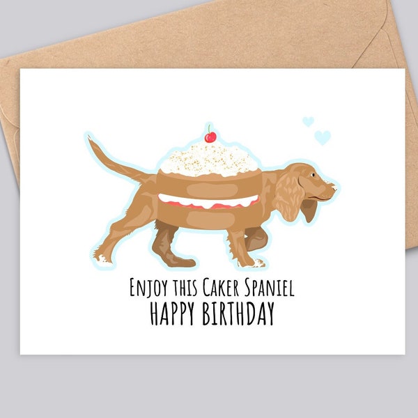 Funny Cocker Spaniel - Etsy