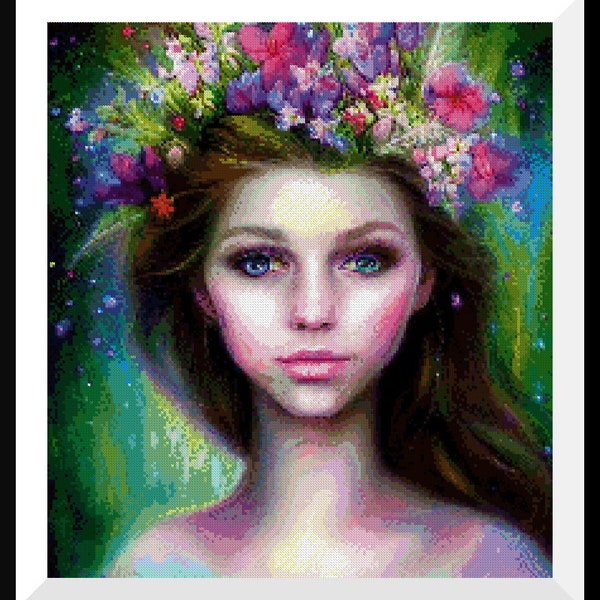 Dmc Flower Fairies Cross Stitch - Etsy