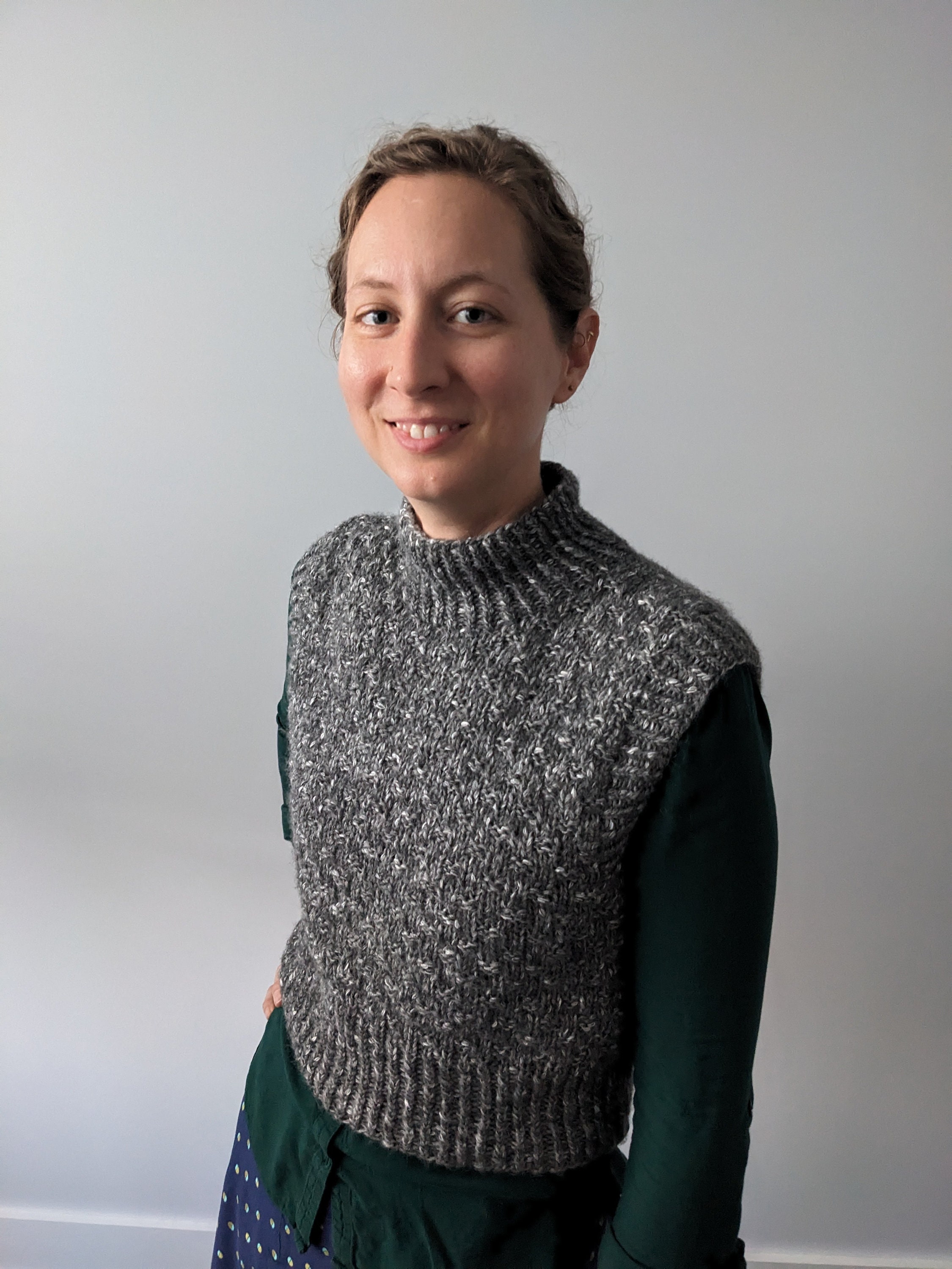 Elsa Vest Knitting Pattern [seamless, Women’s Vest, Chunky/bulky Weight ...