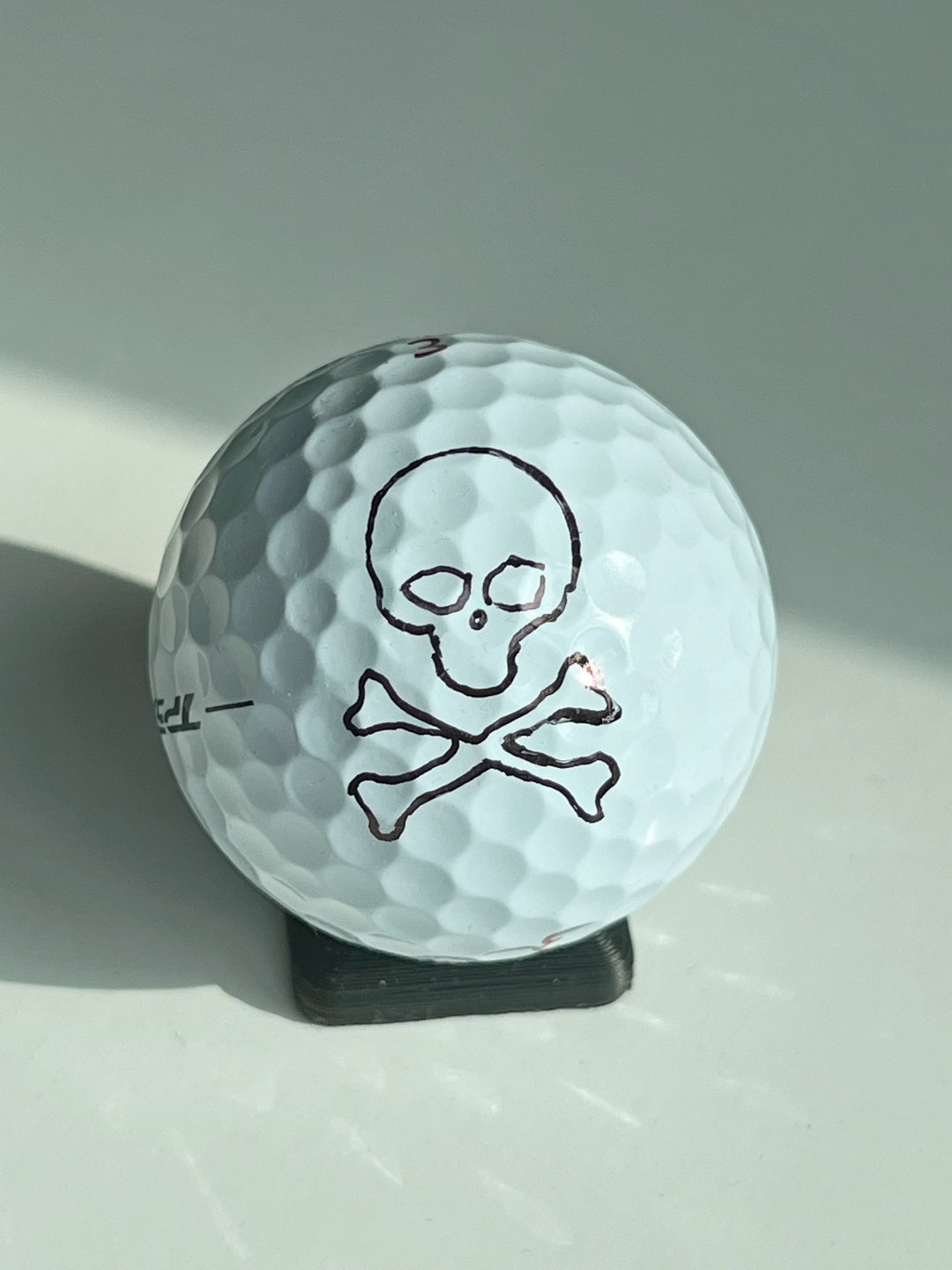 Skull and Bones - Golf Ball Marking Stencil - 3D Printed - Etsy