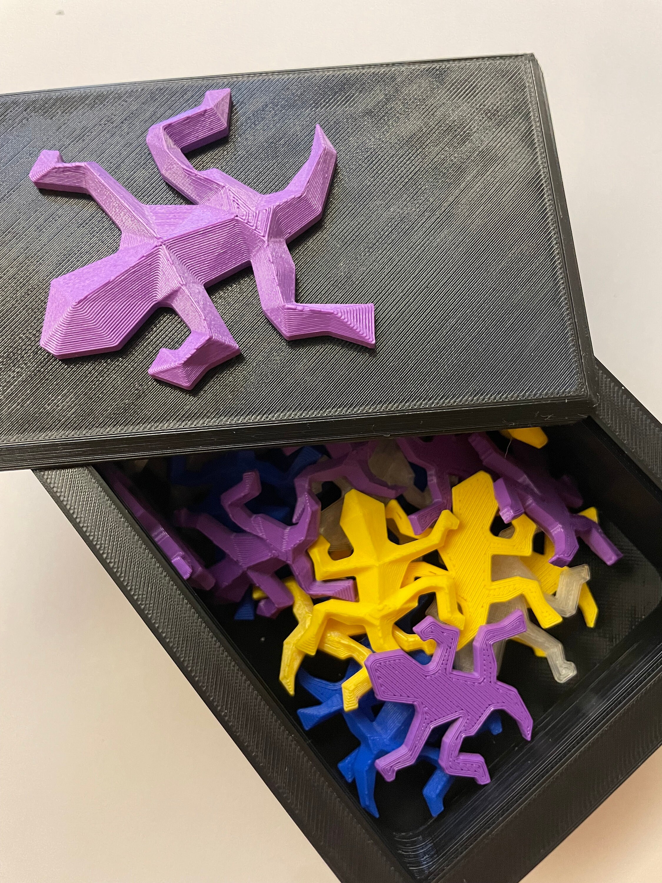 Tessellating Escher-style Lizards - Etsy