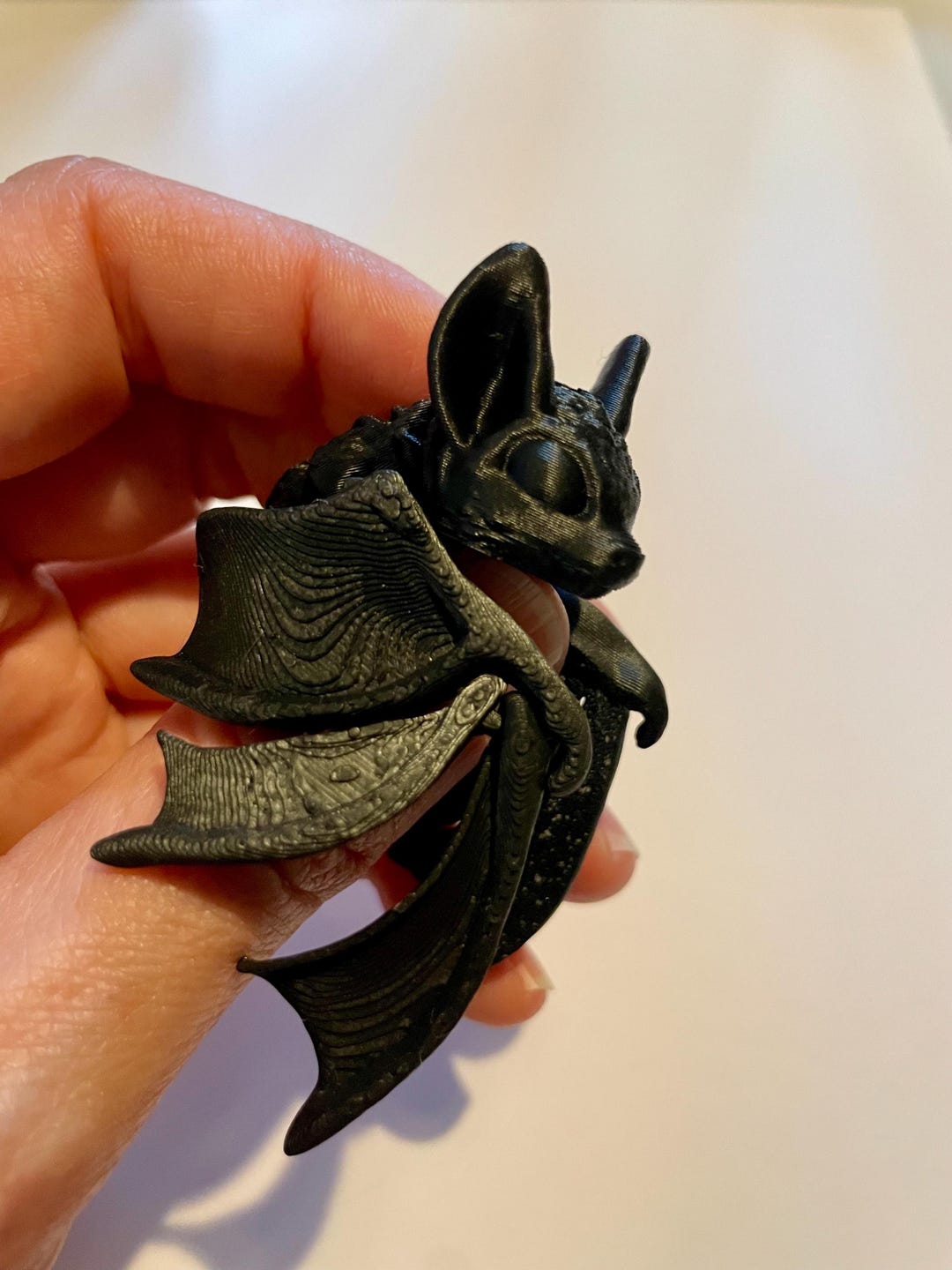 Tiny Jointed Bats - 3D Printed - Etsy
