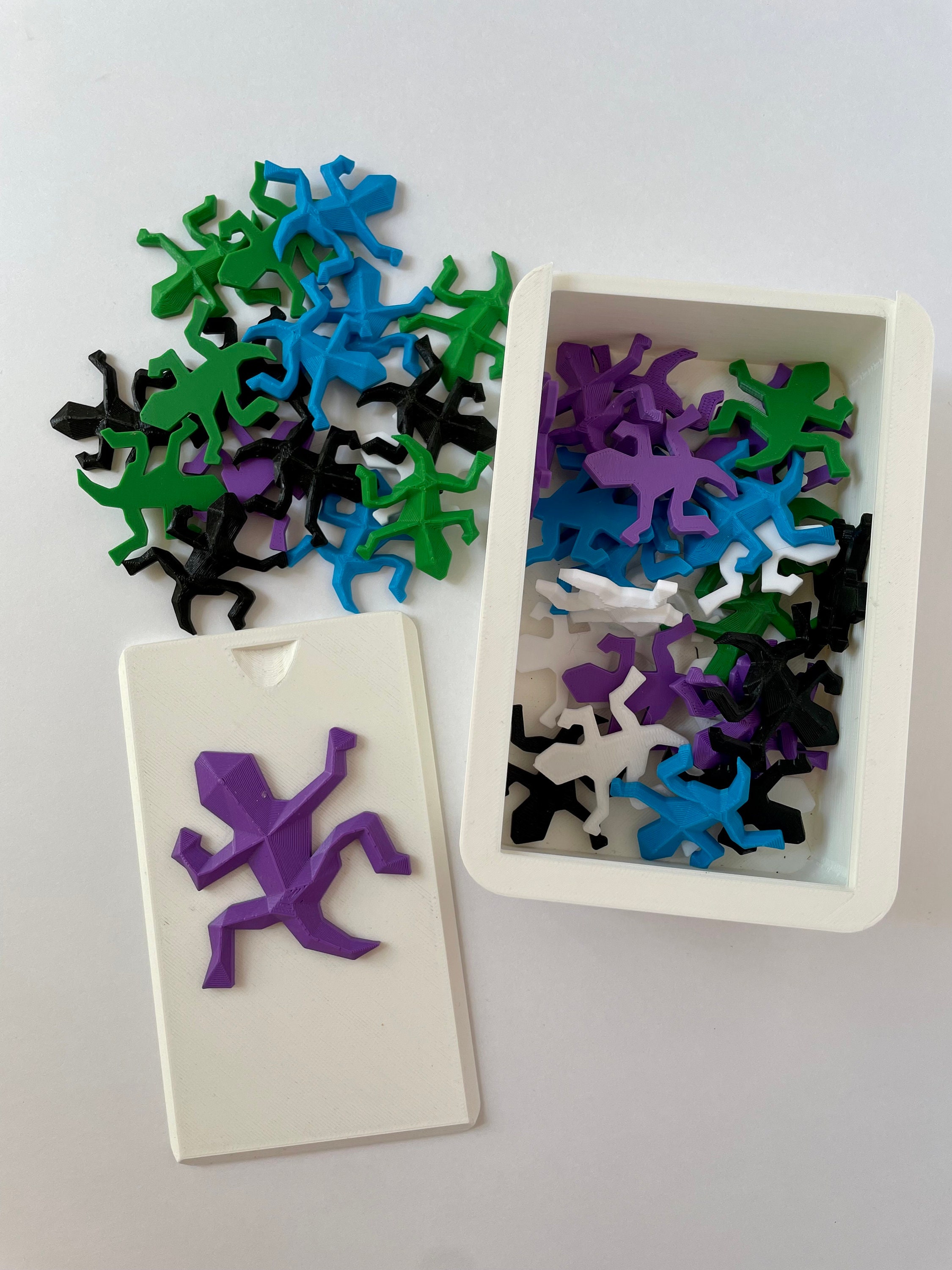 Tessellating Escher-style Lizards - Etsy