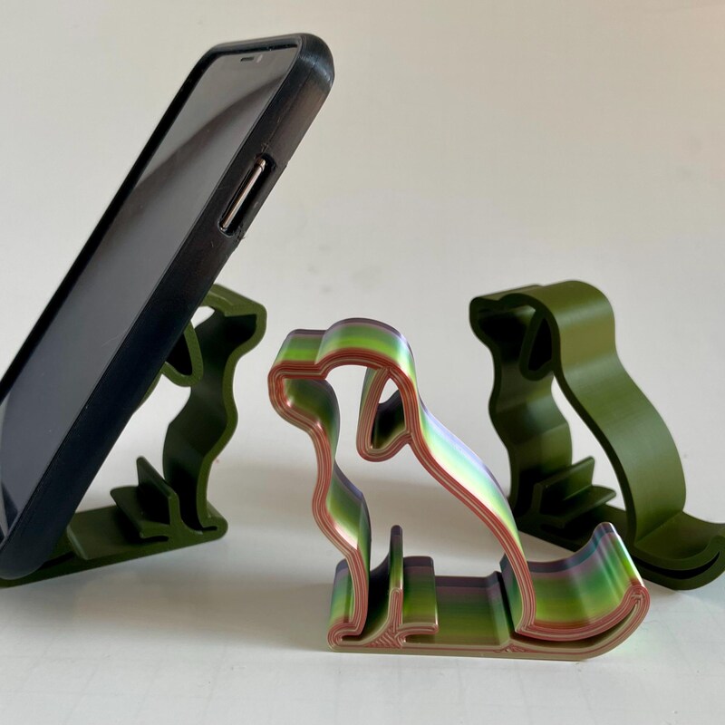 Red Phone Stand - Etsy