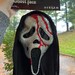 Custom Made Fully Rhinestoned Blood Drip Ghostface Scream Mask - Etsy