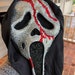 Custom Made Fully Rhinestoned Blood Drip Ghostface Scream Mask - Etsy