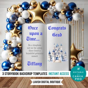 3 Storybook Templates Editable in Canva, Storybook Canva Template ...