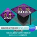 2 Graduation Fan Templates Editable in Canva, 2025 & 2026 Graduation ...