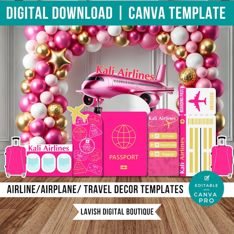 Travel Cutouts Large - Etsy