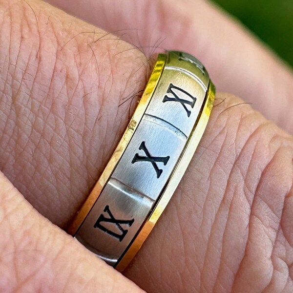 Golden Roman Numerals - Etsy