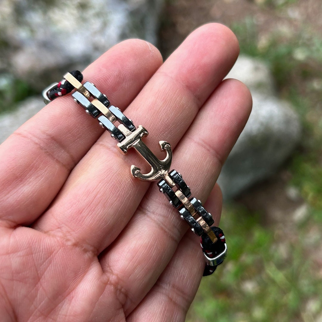 Stainless Steel Nautical Marine Anchor Chain Link and Nautical Rope ...