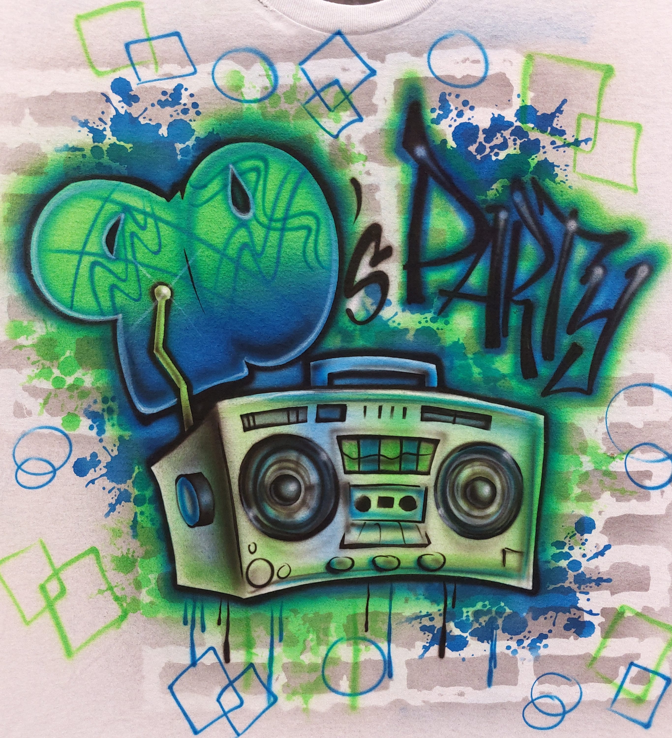 Boombox Graffiti