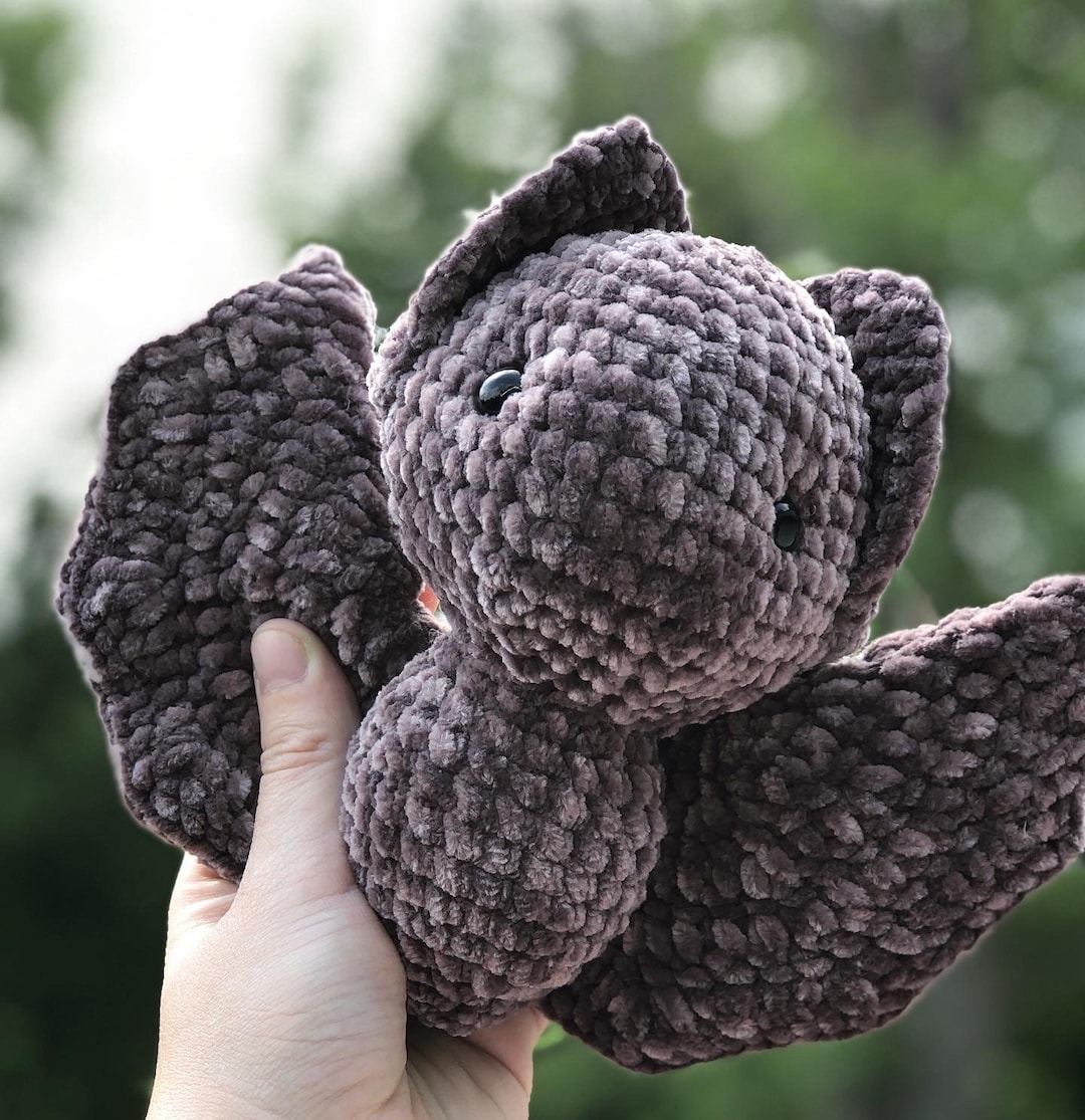 Crochet Velvet Bat Plushies - Etsy
