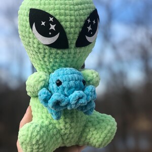 Kawaii Alien Crochet Plushies - Etsy