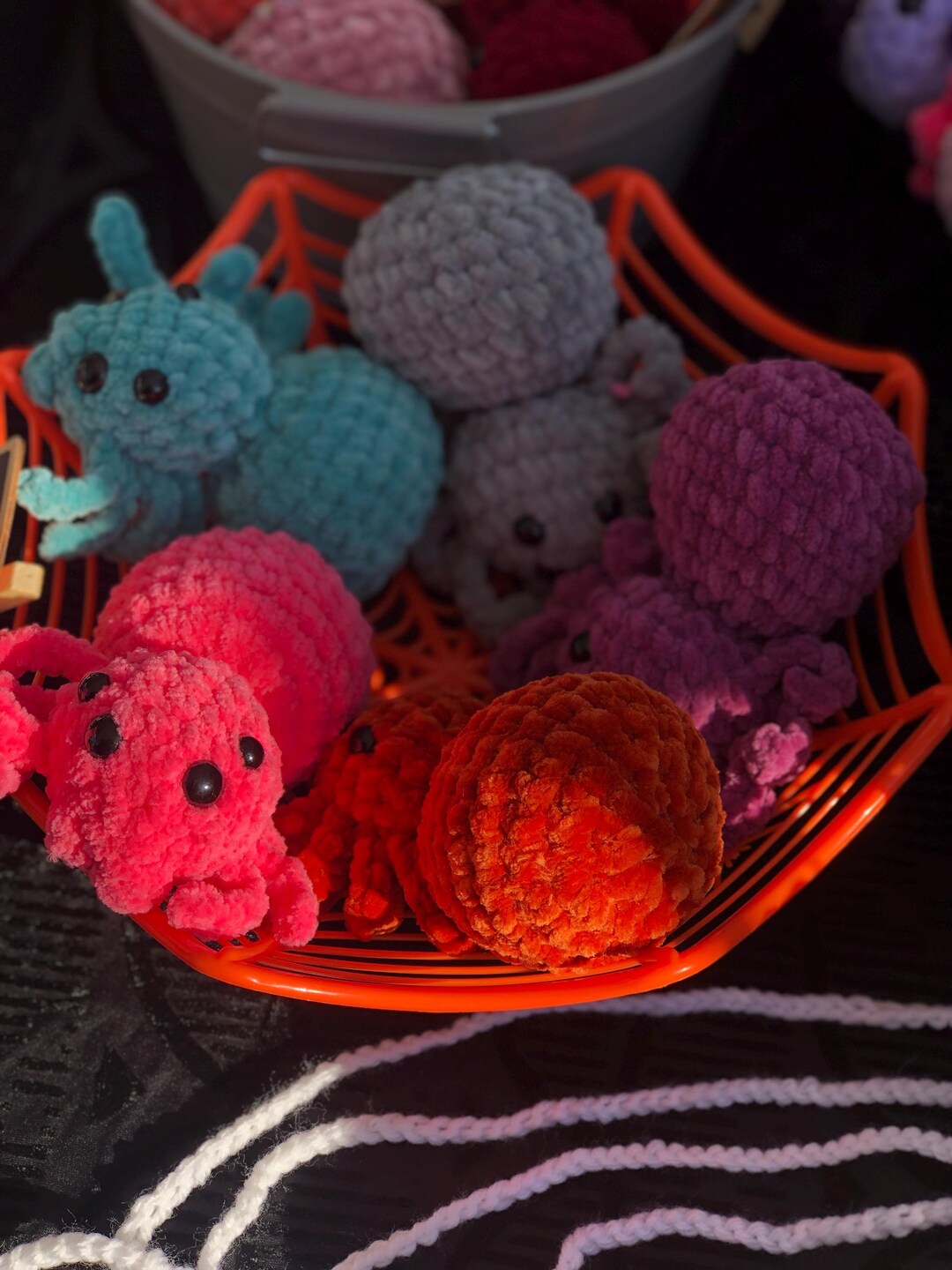 Mini Crochet Tarantula Spider - Etsy
