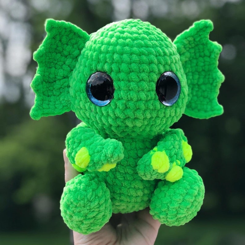 Kawaii Crochet Monster Plushies - Etsy