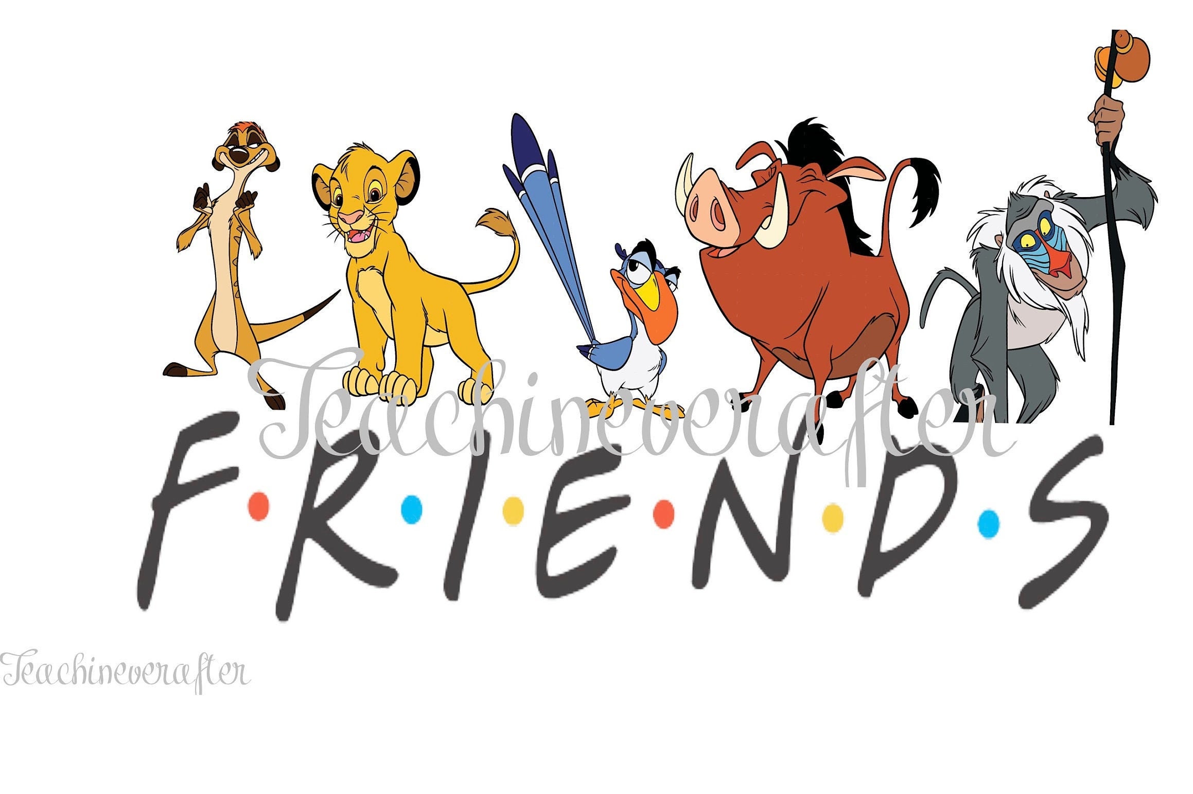 Lion King Friends Shirt Design - Etsy