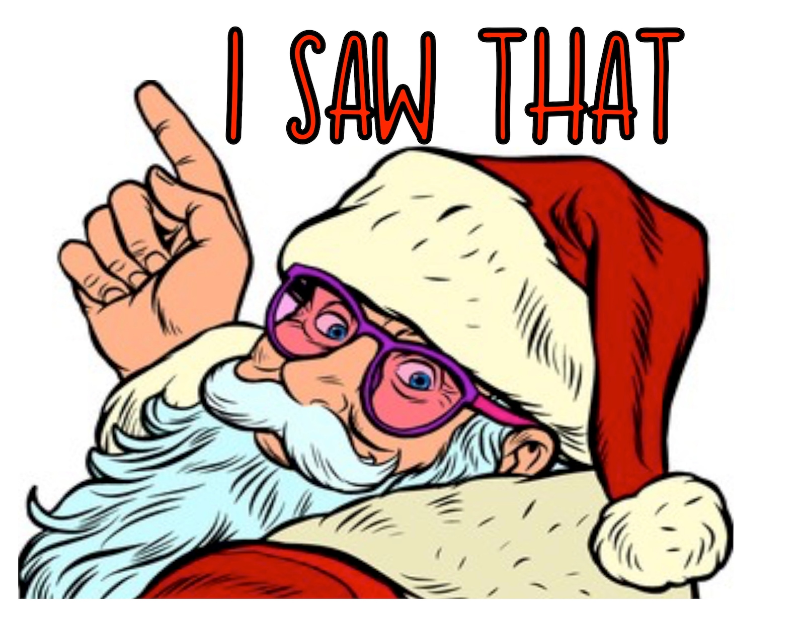 Santa I Saw That Download - Etsy