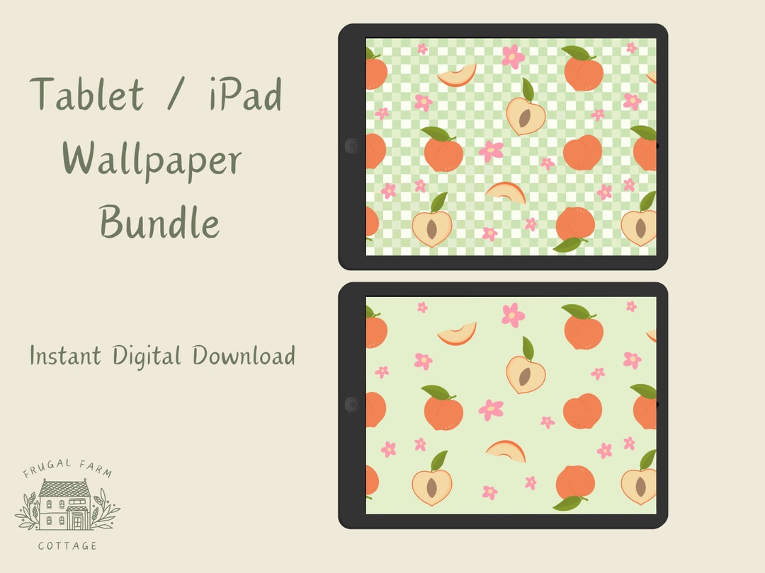 Peach iPad Background Ios Wallpaper Tablet Homescreen Lockscreen ...