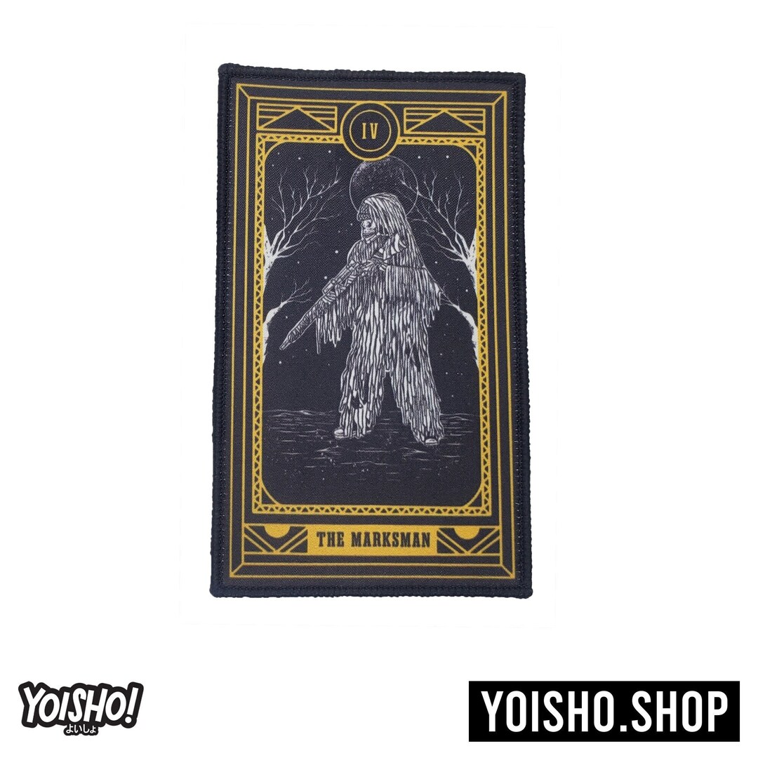 The Marksman Hook Screen Print Patch YOISHO X Not Dead - Etsy