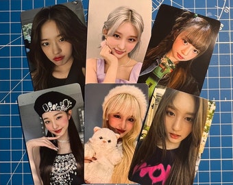 IVE Selfie/selca Photocards Wonyoung, Yujin, Gaeul, Rei, Liz, Leeseo Kpop Photocard Set of 6 ...