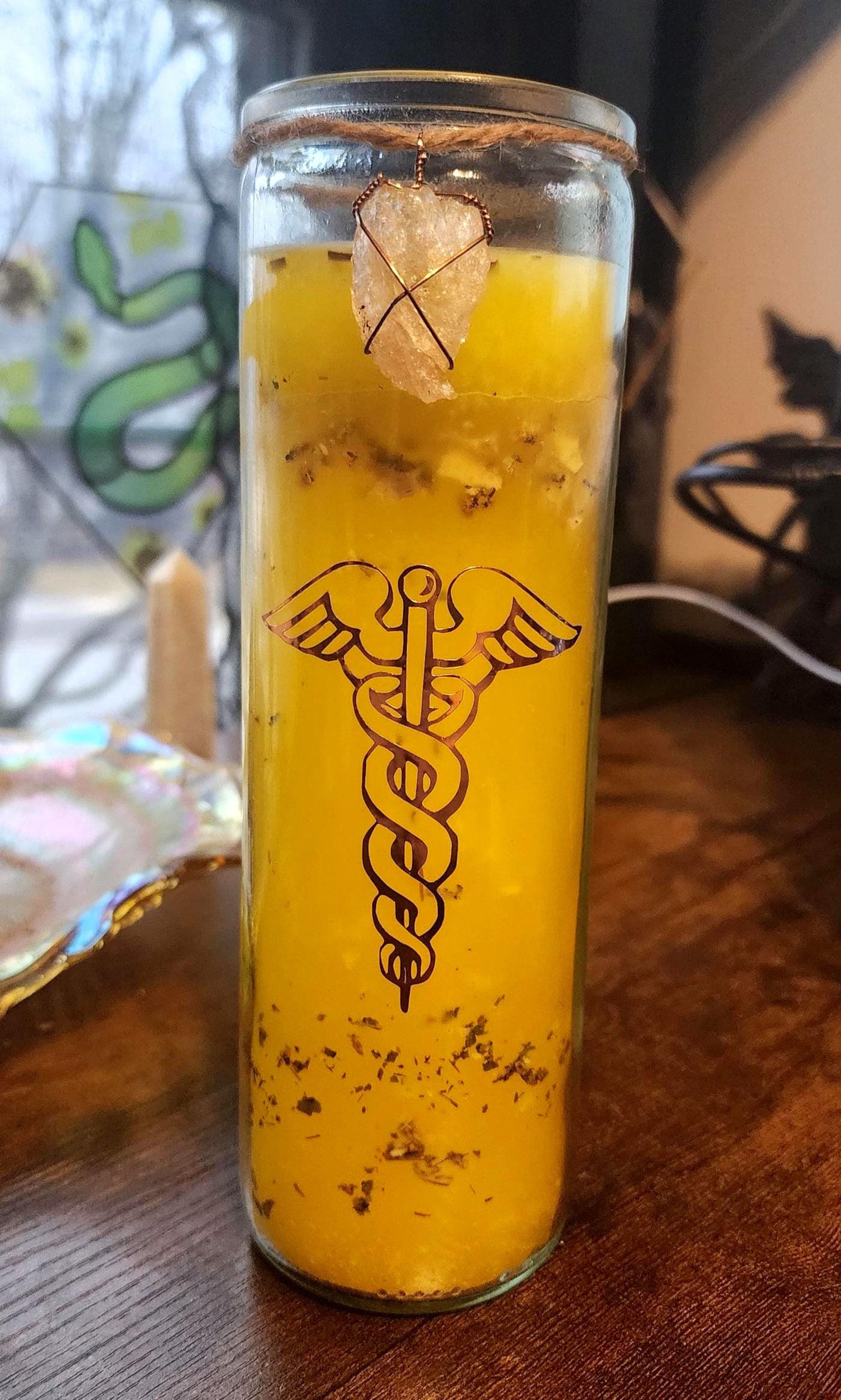 Hermes Deity Candle - Etsy