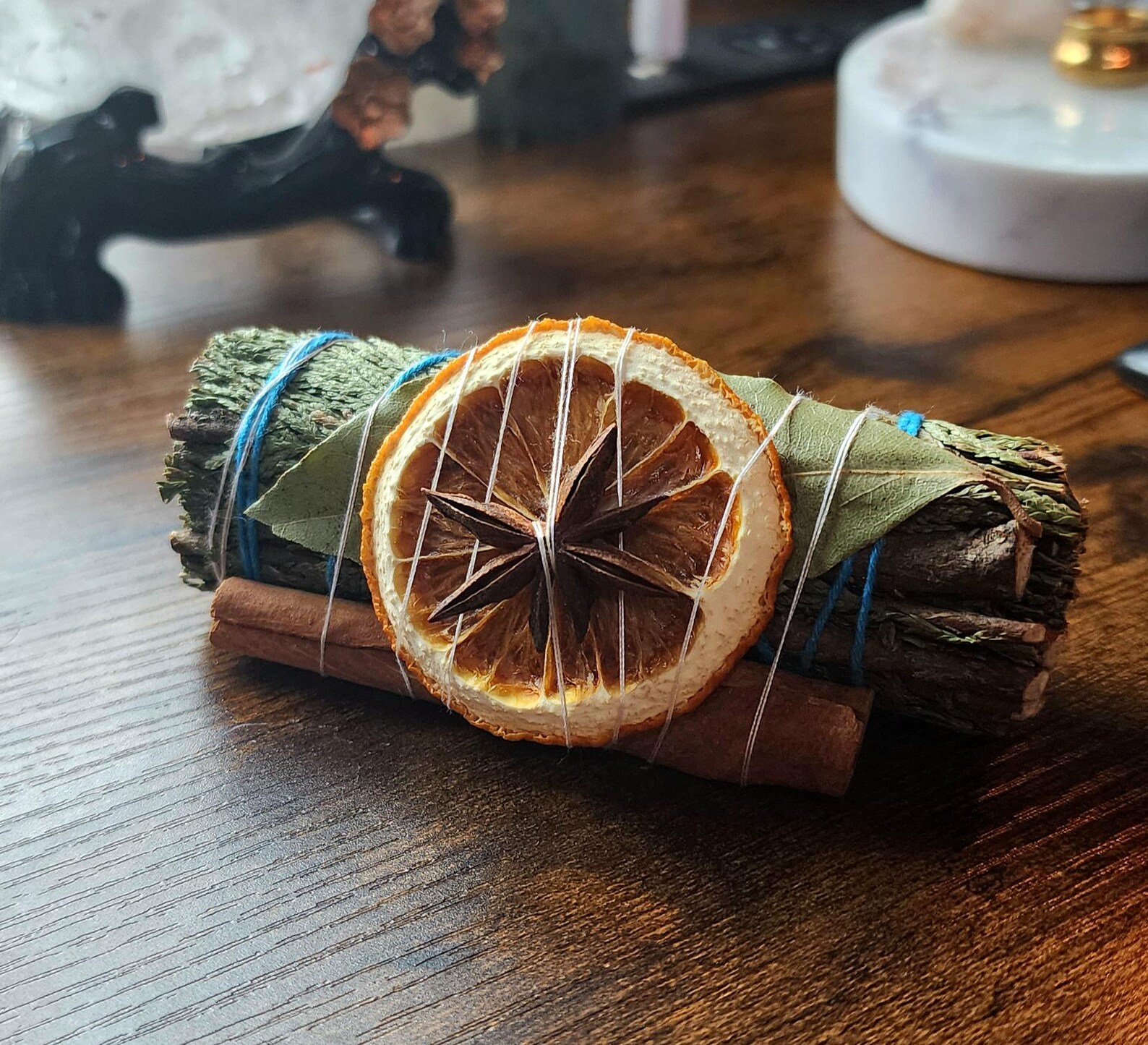 Yule/winter Solstice Smudge Stick - Etsy