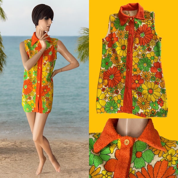 Vintage Beach Dress - Etsy