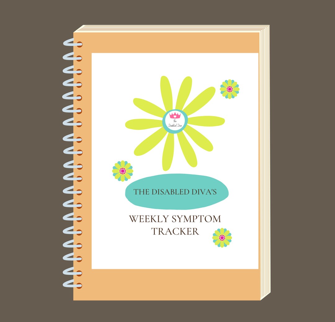 Weekly Printable Chronic Illness Symptom Tracker - Etsy