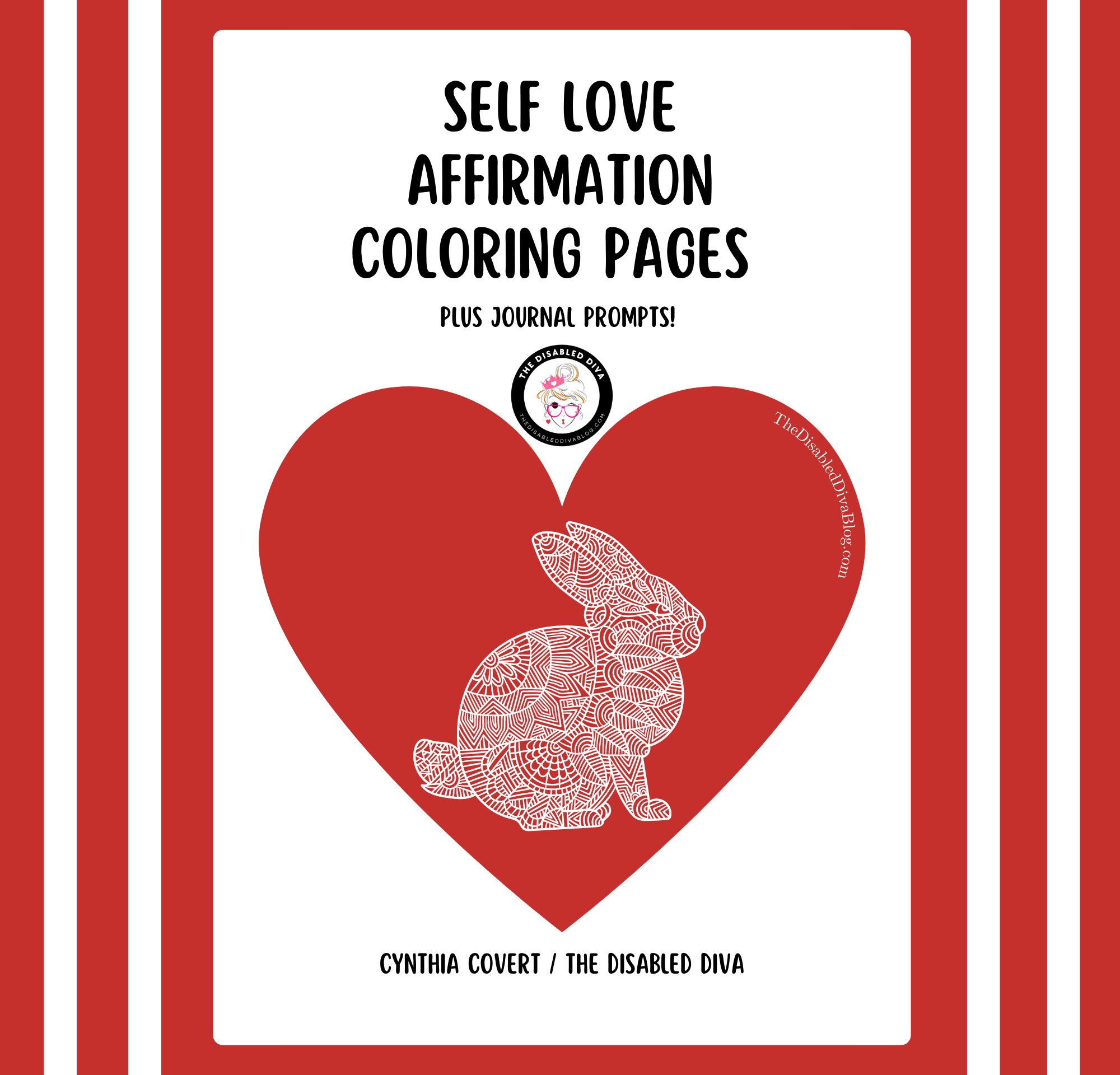 Self Love Affirmation Coloring Pages and Journal Prompts - Etsy
