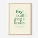 Retro Wall Art Print Retro Quote Print Room Decor Aesthetic - Etsy