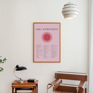 AFFIRMATION WALL ART, Positive Affirmations, Words of Affirmation ...