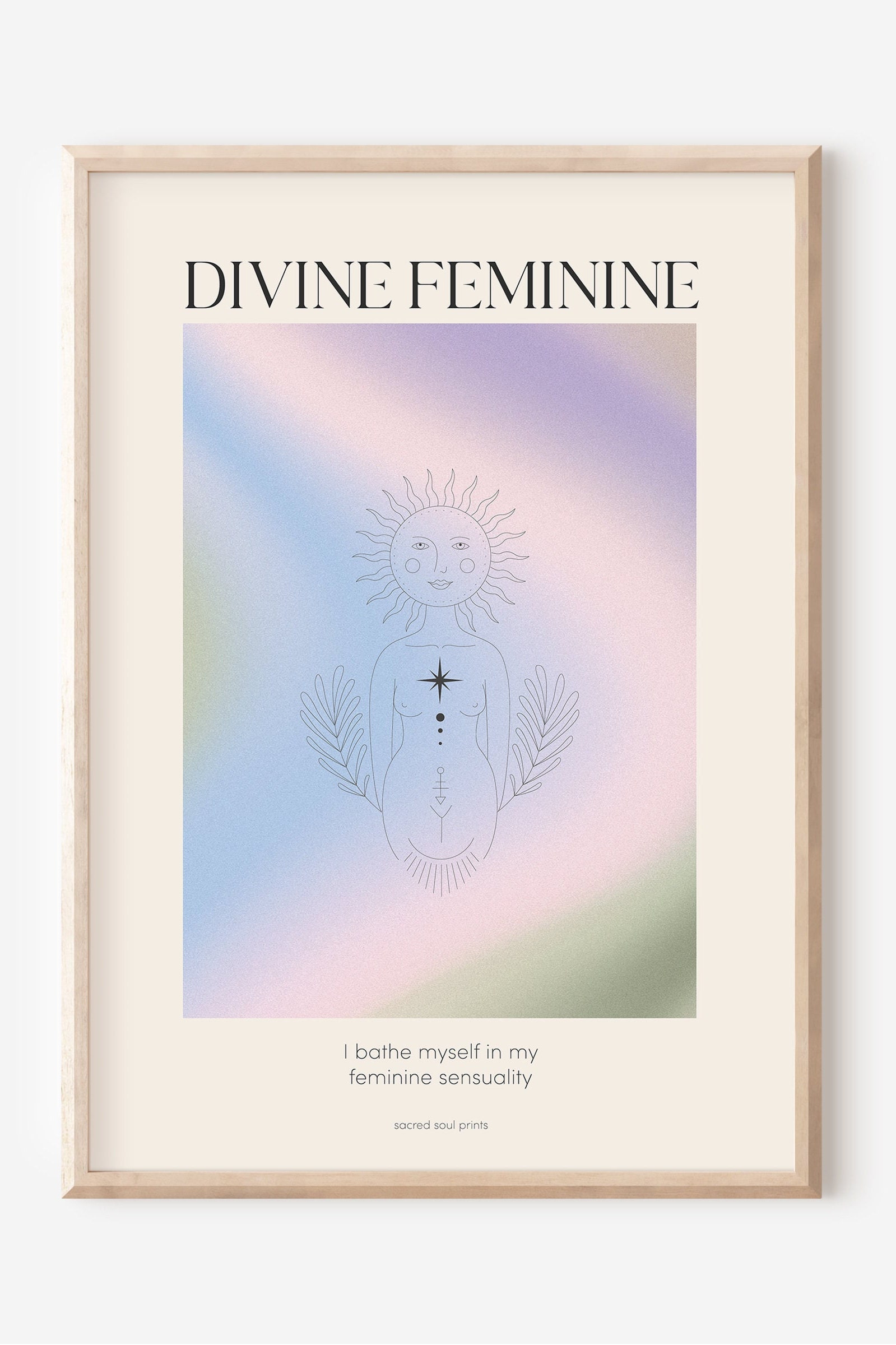 DIVINE FEMININE ART Prints Set of 10 Feminine Art Print Set - Etsy