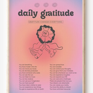 Retro Wall Print Set of 3, Wall Prints Trendy, Groovy 70s Poster Set ...