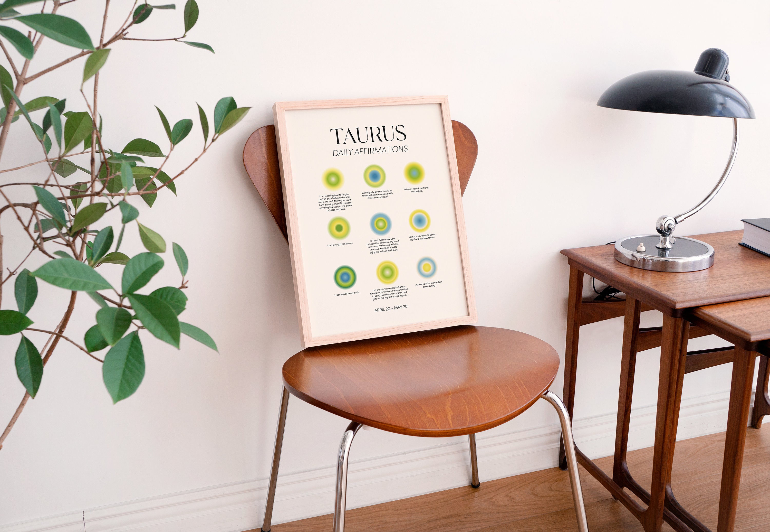 Taurus Poster Zodiac Print, Taurus Wall Art Gift, Taurus Wall Decor ...