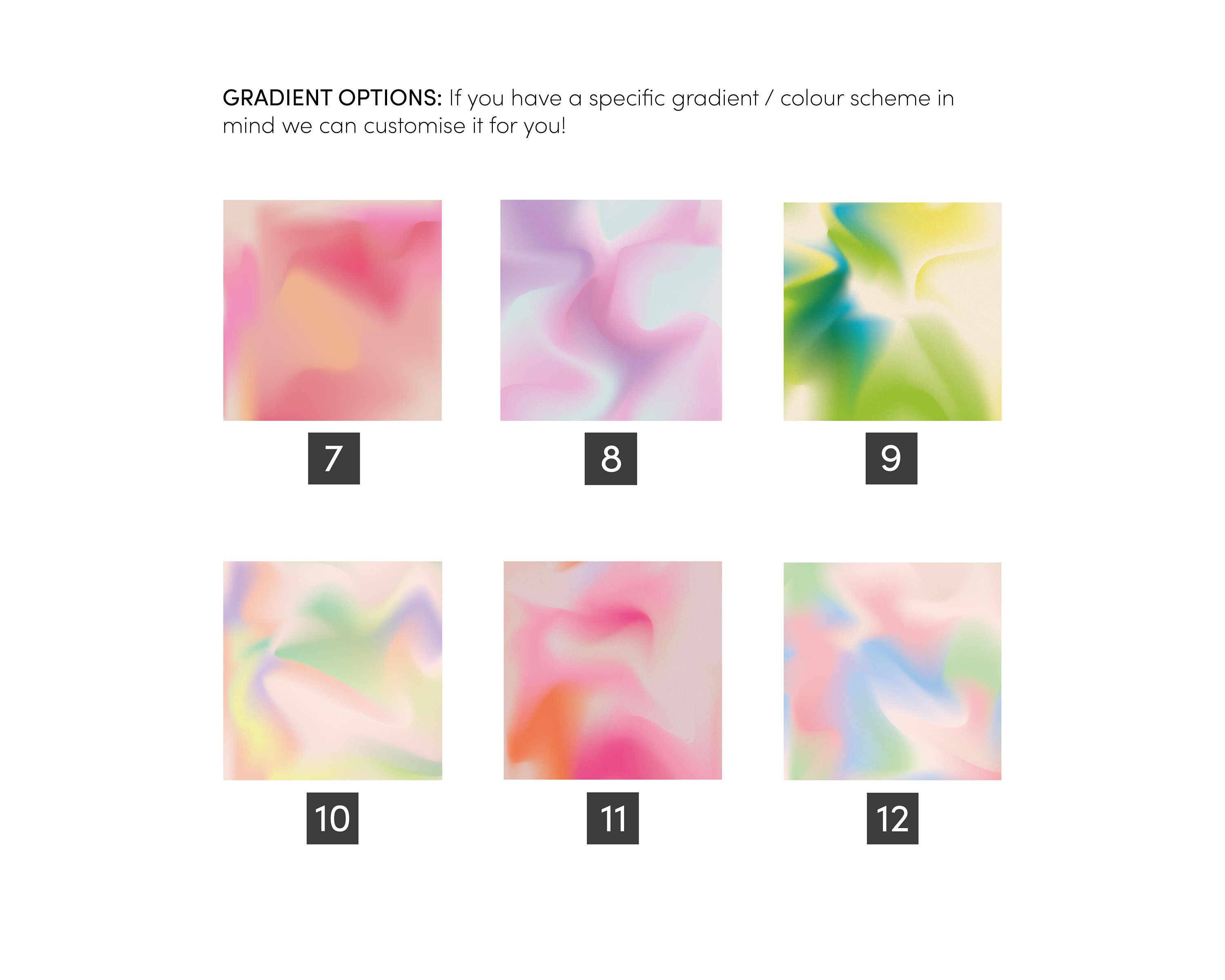 Gradient Angel Number Custom Print, Spiritual Wall Art, Angel Number ...