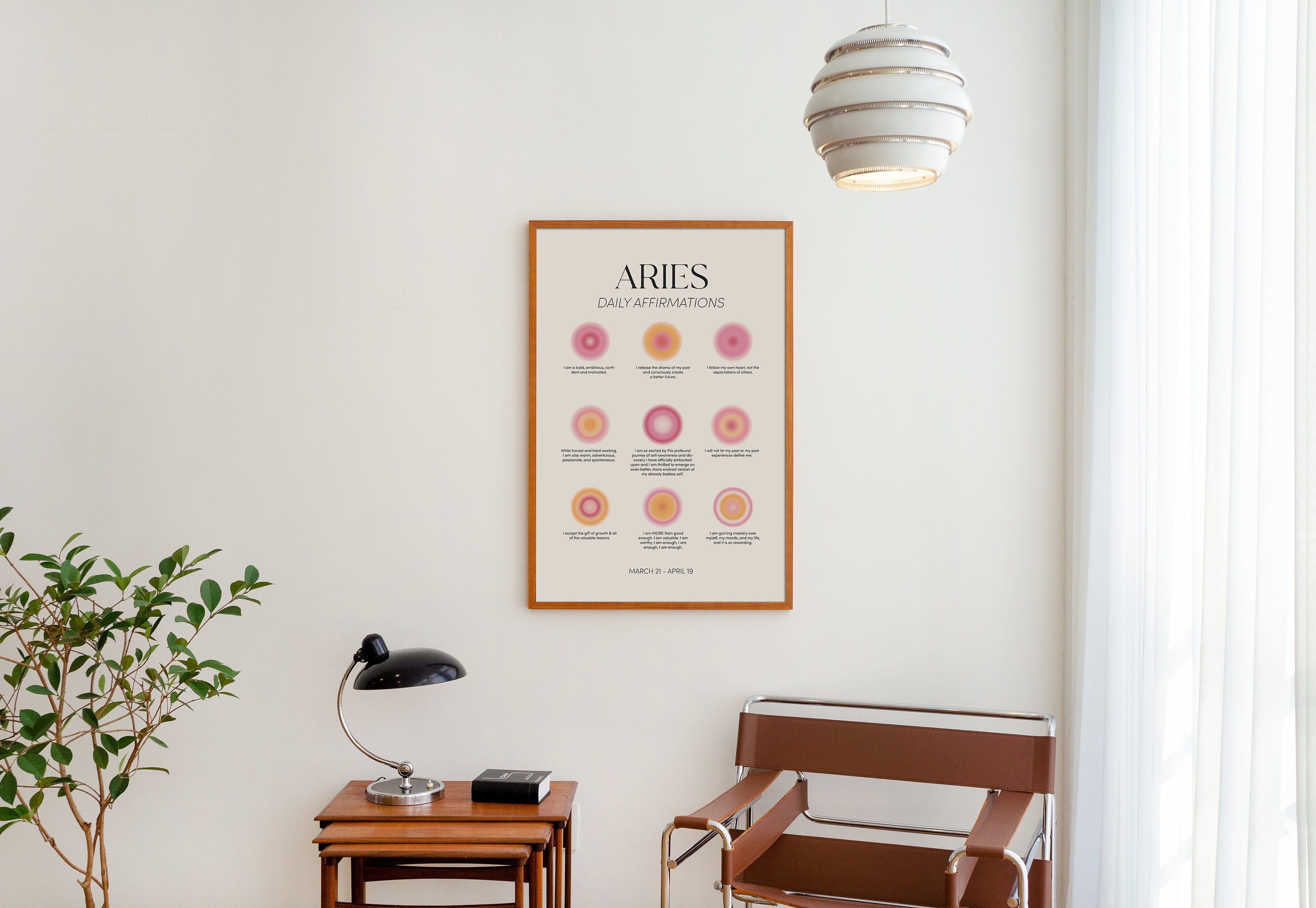 Aries Wall Art Zodiac Poster Aries Art Aries Gift Aries - Etsy