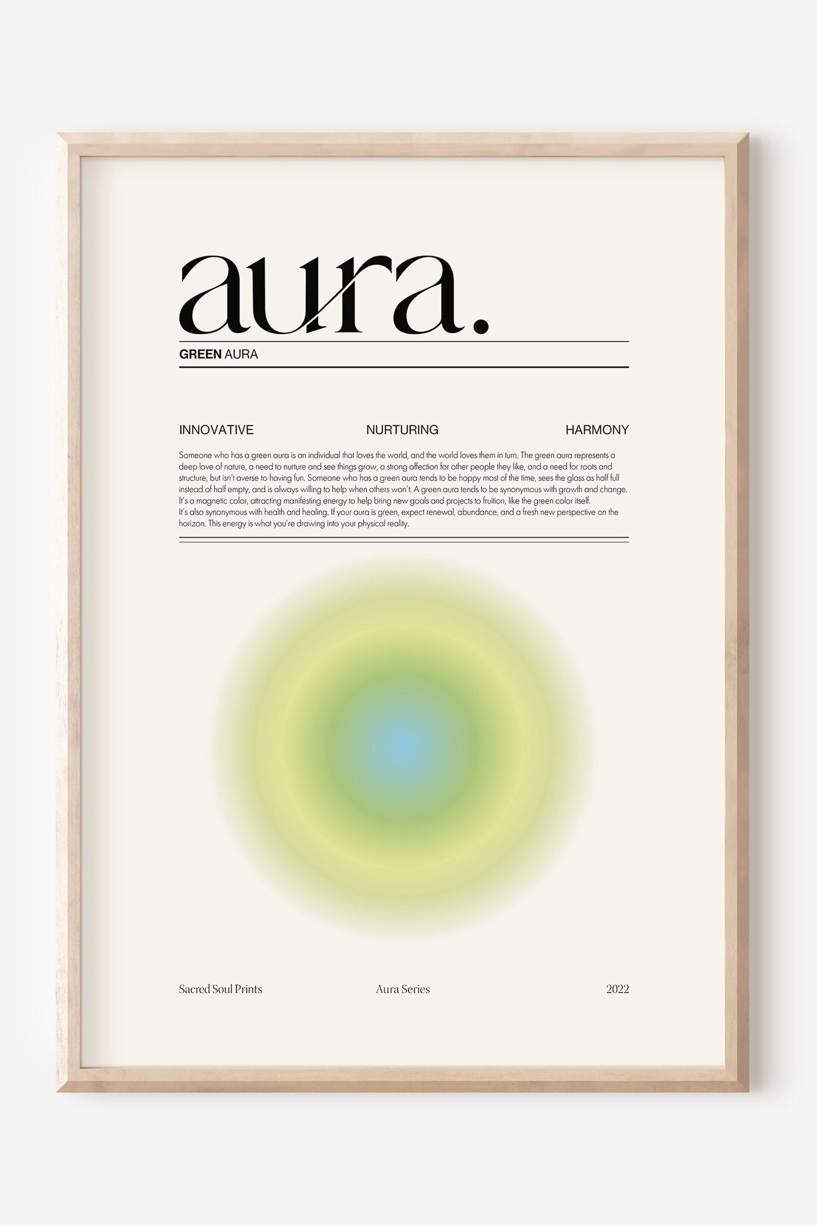 Aura Poster Set Gradient Aura Print Wall Prints Trendy - Etsy
