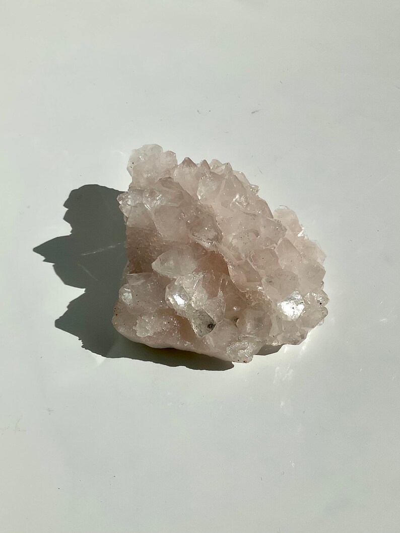 Gemmy High Grade Premium Pink Apophyllite Raw Cluster | Etsy