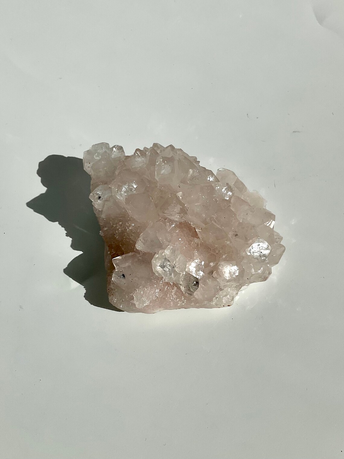 Gemmy High Grade Premium Pink Apophyllite Raw Cluster | Etsy