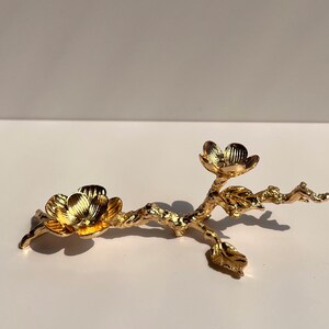 Yellow Gold Double Spheres Elegant Tree Branch Sphere Stand Decor - Etsy