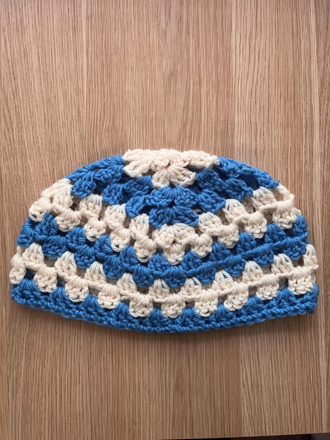 Ocean Current Crochet Cap | Acrylic - Etsy