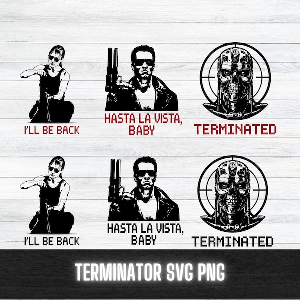 Terminator Skull - Etsy
