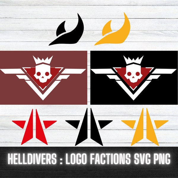 Helldivers Logos - Etsy