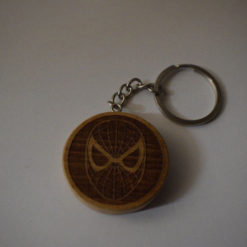 Spiderman Key Chain - Etsy