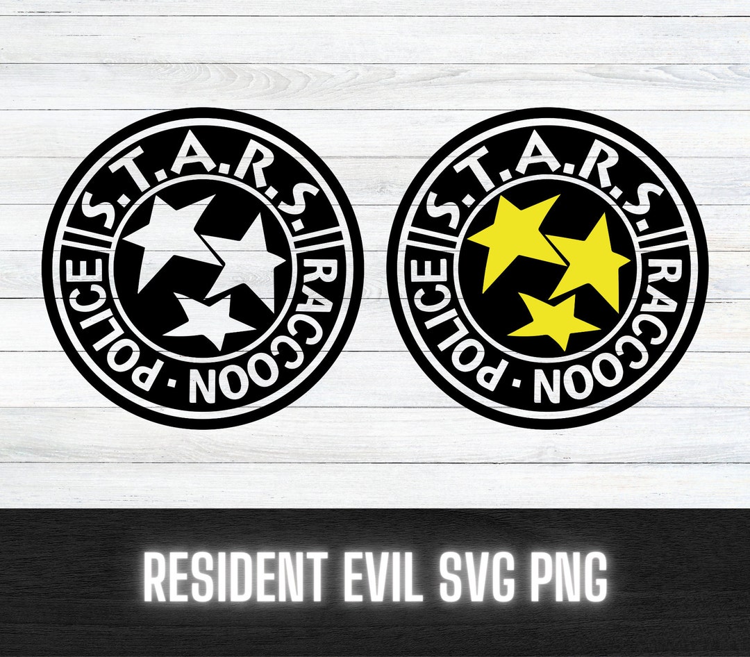 Resident Evil Racoon Police SVG PNG - Etsy