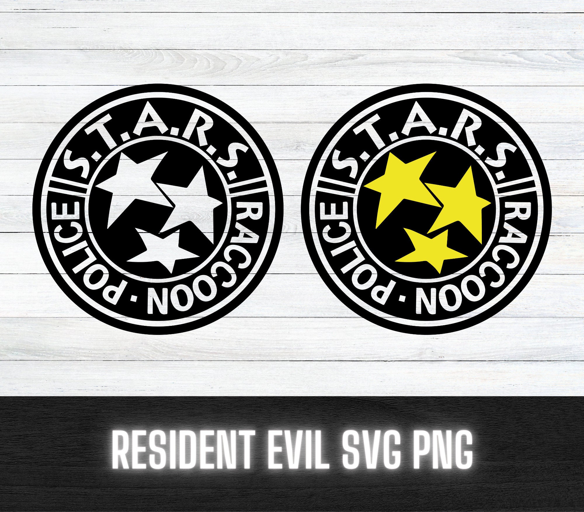 Resident Evil Racoon Police SVG PNG - Etsy