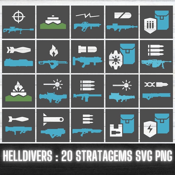 Helldivers Logos - Etsy