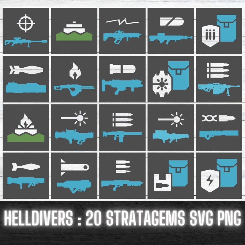 Helldivers Logos - Etsy